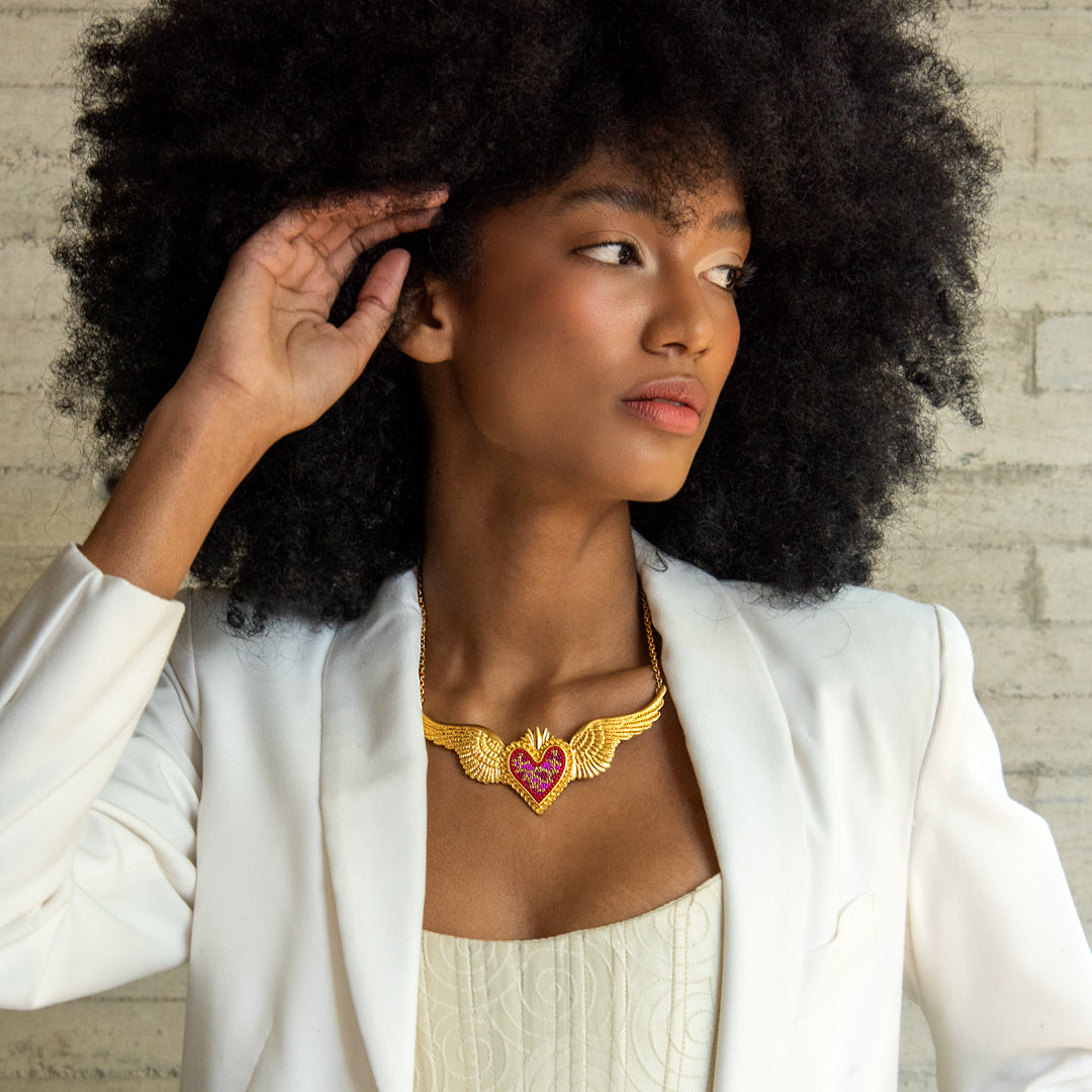 Love and Freedom Necklace – Morena Corazon USA